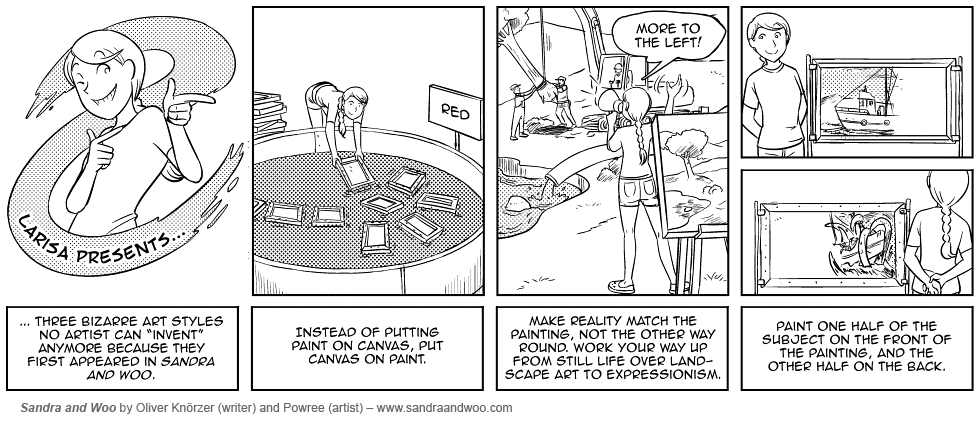 Sandra And Woo [0401] Larisa Presents Episode 1 The Comedy Webcomic