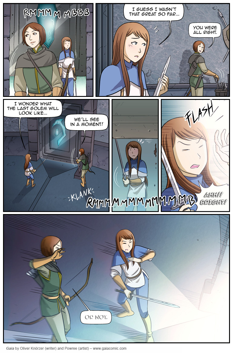 Gaia » The Red Hall 019 | The fantasy webcomic