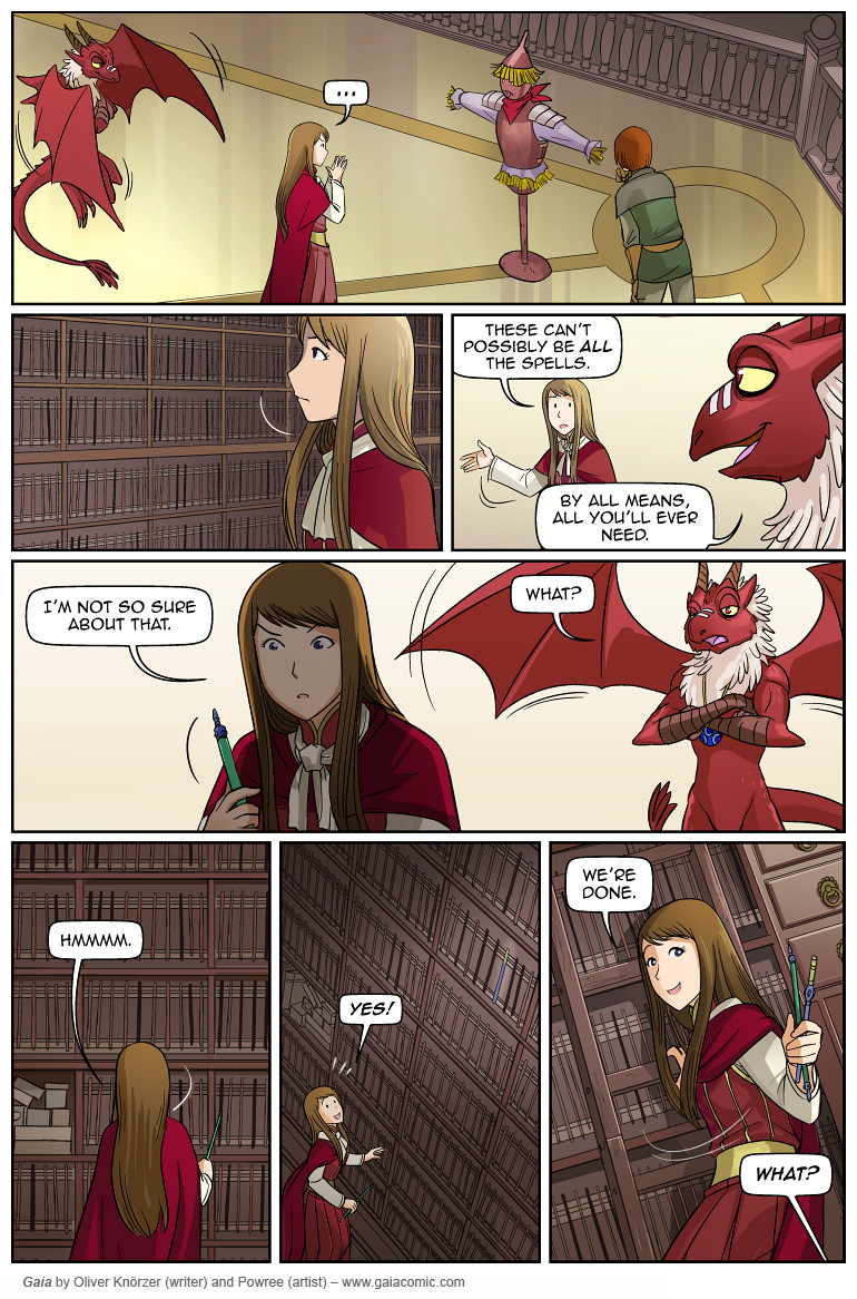 Gaia » The Red Hall 029 | The fantasy webcomic