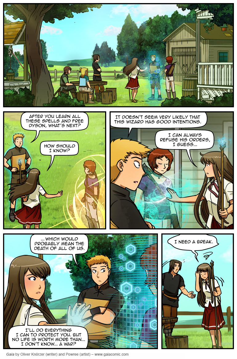 Gaia » Breaking All Barriers 093 | The fantasy webcomic