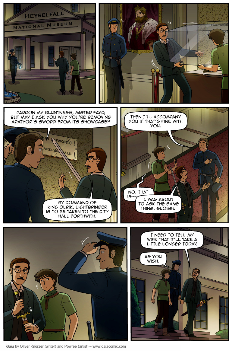 Gaia » The Way Back Home 003 | The fantasy webcomic