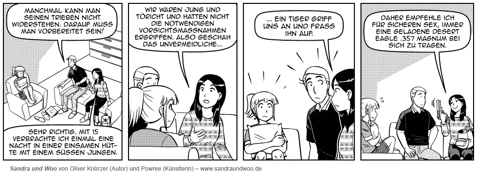 Sandra Und Woo Auf Deutsch [0900] Sicherer Sex Der Comedy Webcomic